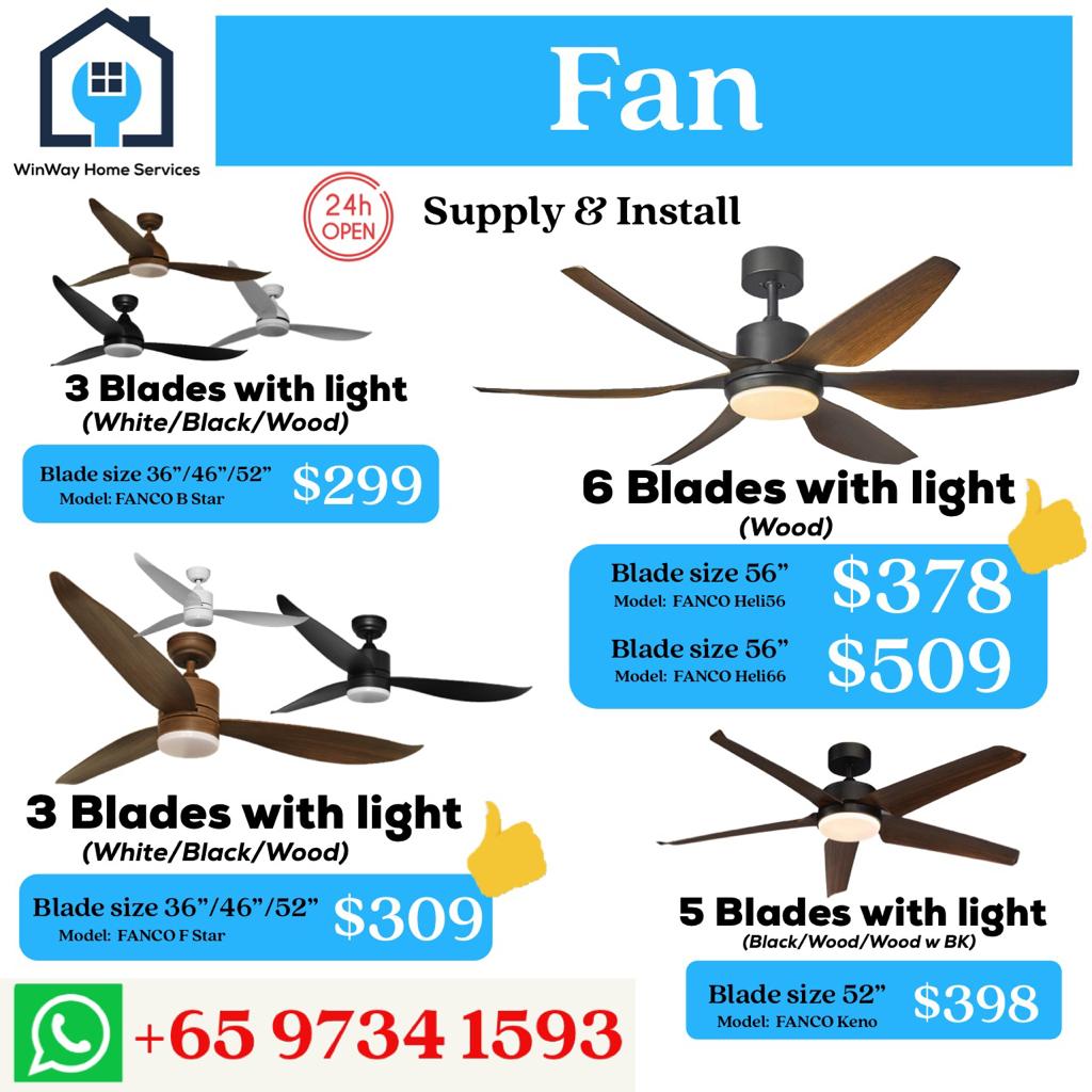 How To Choose A Ceiling Fan For HDB? - Winway Home Services